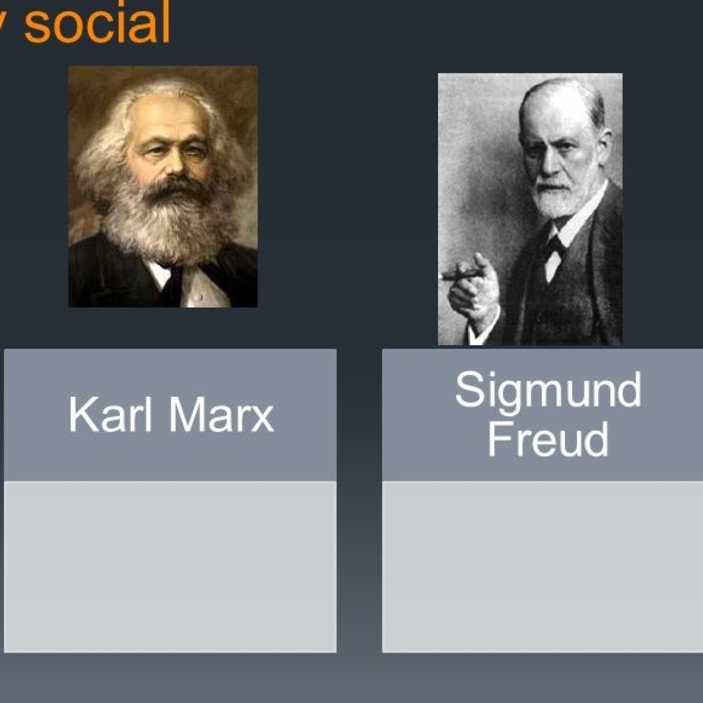 Darwin, Marx y freud y el pensamiento científico y social. en GAUDENCIO ...